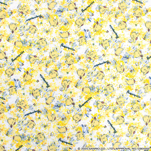 cocca(コッカ) ｜生地通販｜サンリオキャラクターズ×Flownny ～ポムポムプリン～ 綿100％シーチング
