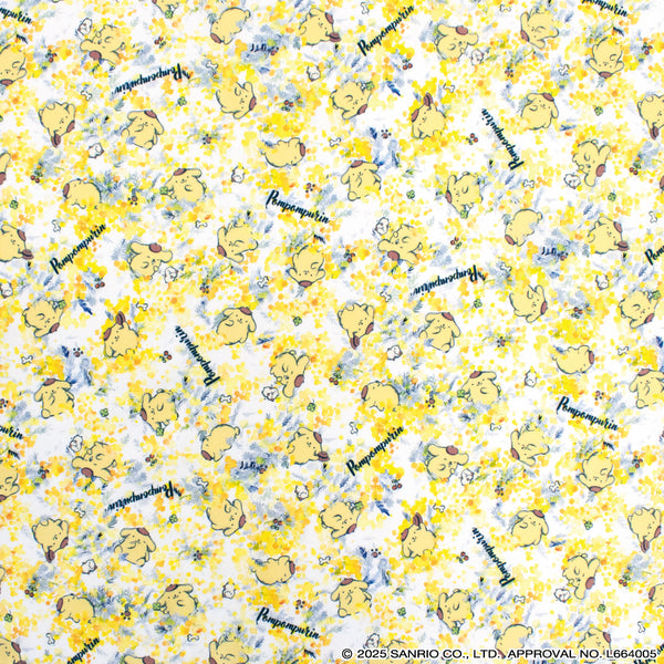 cocca(コッカ) ｜生地通販｜サンリオキャラクターズ×Flownny ～ポムポムプリン～ 綿100％シーチング